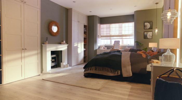 Shaker 5 Panel Mushroom Ermine | Wren Bedrooms