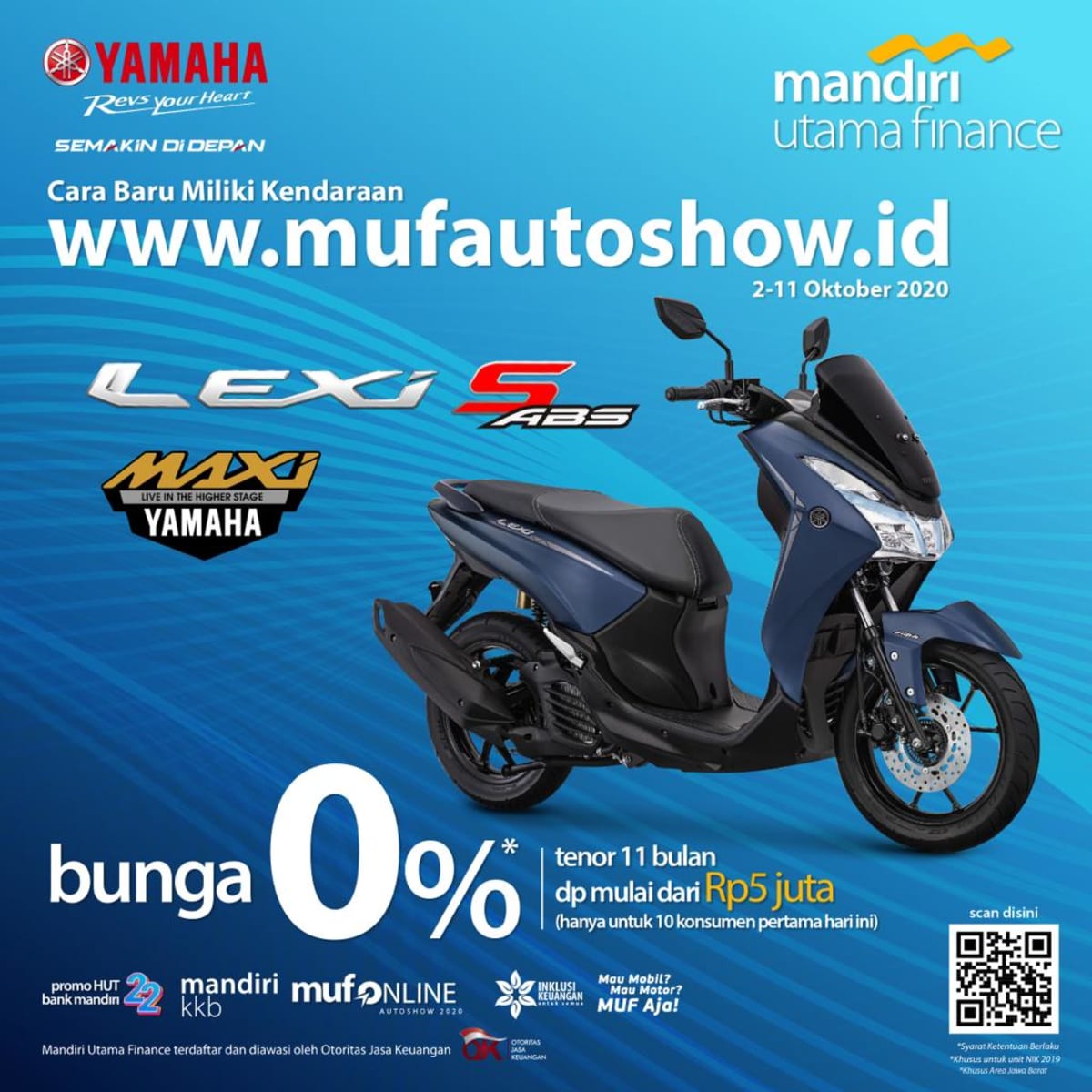 Promo Lexy S ABS Bunga 0% - MUF Online Autoshow