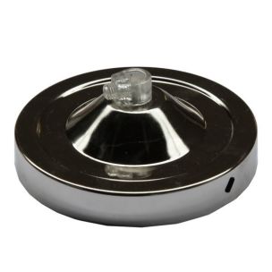 Brass Ceiling Rose Light Fitting with Closed Hook 10cm | Mullan Lighting