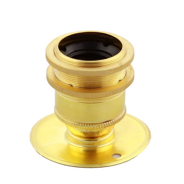 Brass lamp holder E27 | Mullan Lighting