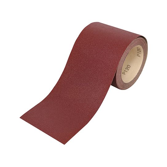 P180 115mm X 10M A/Oxide Sandpaper | Multifix UK