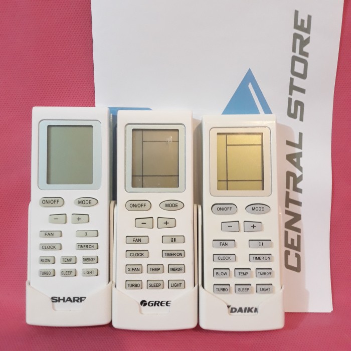 Jual Bracket Braket Dudukan Standing Holder Remote Ac Sharp Daikin Gree ...