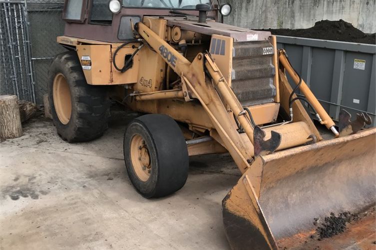 1989 Case Loader 480E Online Government Auctions of Government Surplus ...