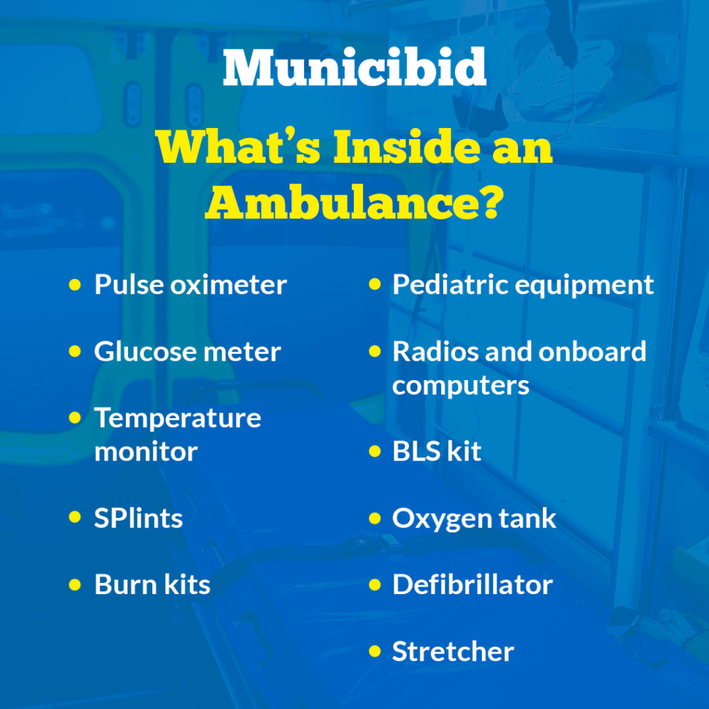 A Comprehensive Look Inside an Ambulance - Municibid Blog