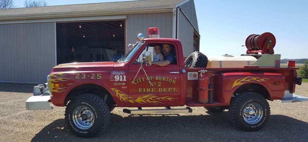 Michigan Man Makes Fire Truck A Community Sensation - Municibid Blog