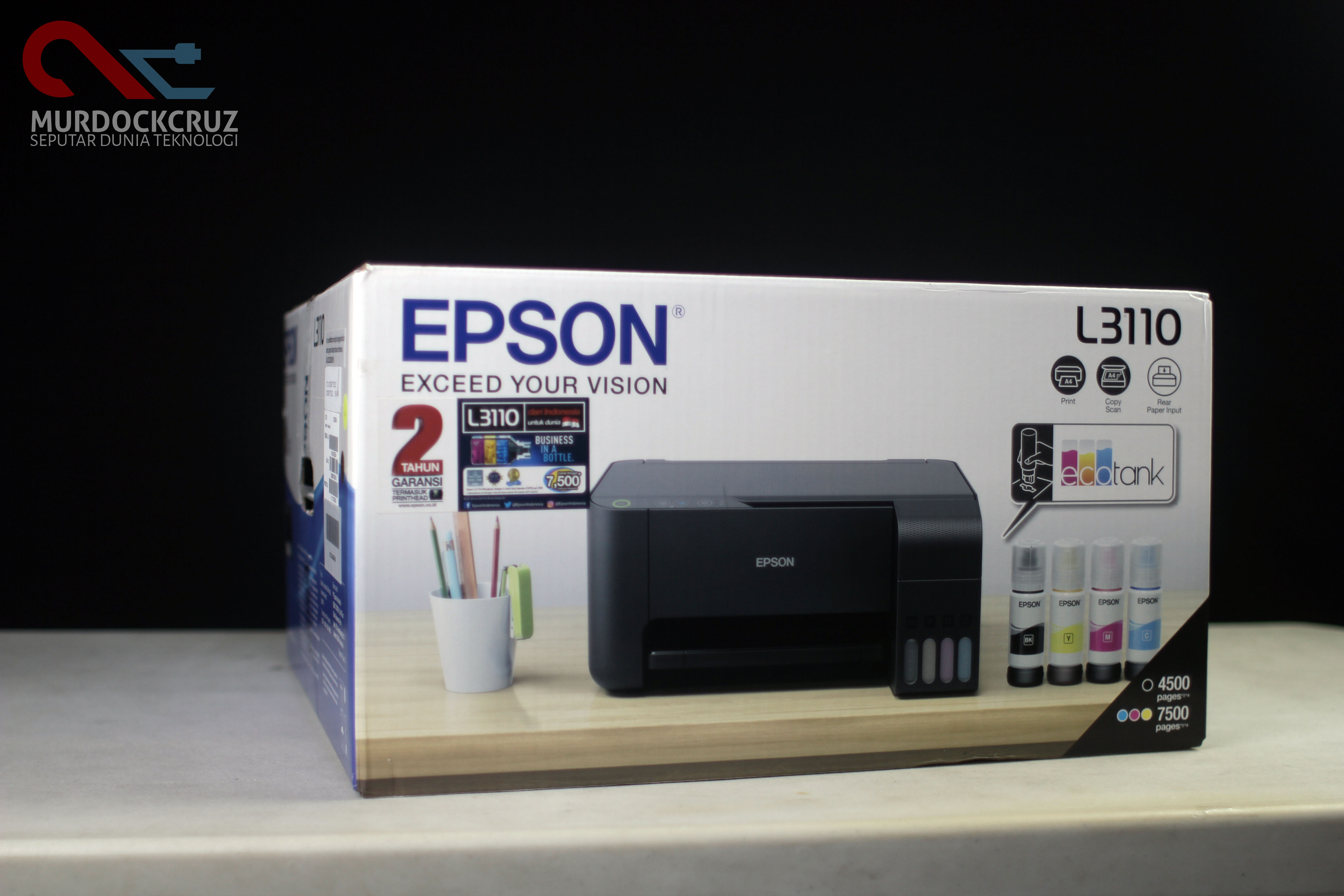 Epson Ecotank L3110 Review : Lengkap, Harga Pas & Tinta Original ...