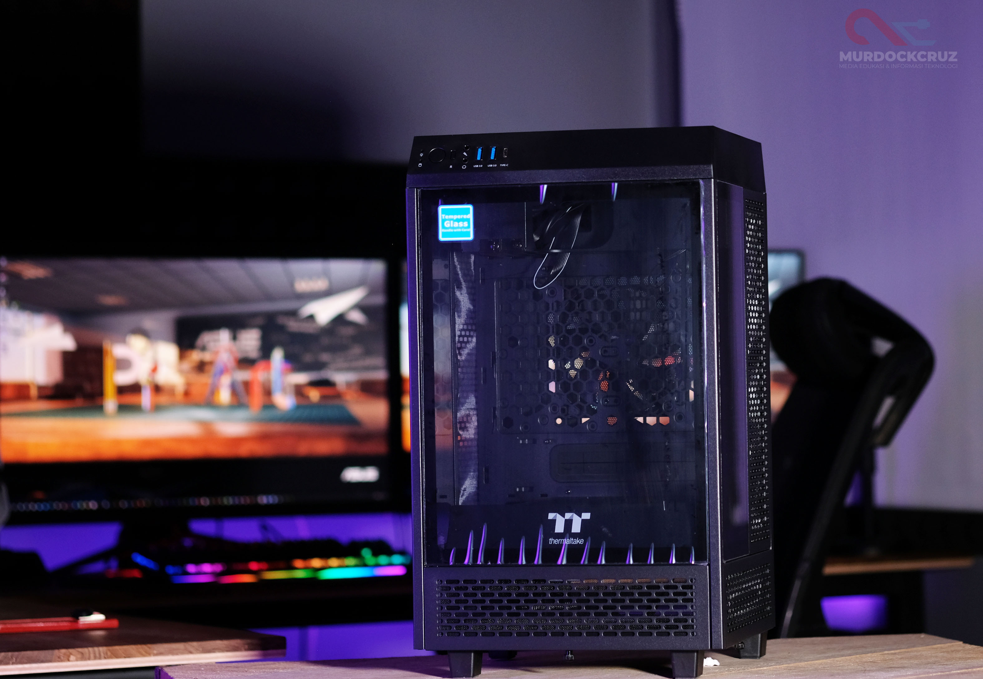 Thermaltake Tower 100 : Simple & Unik I Mini ITX Case Review - Murdockcruz