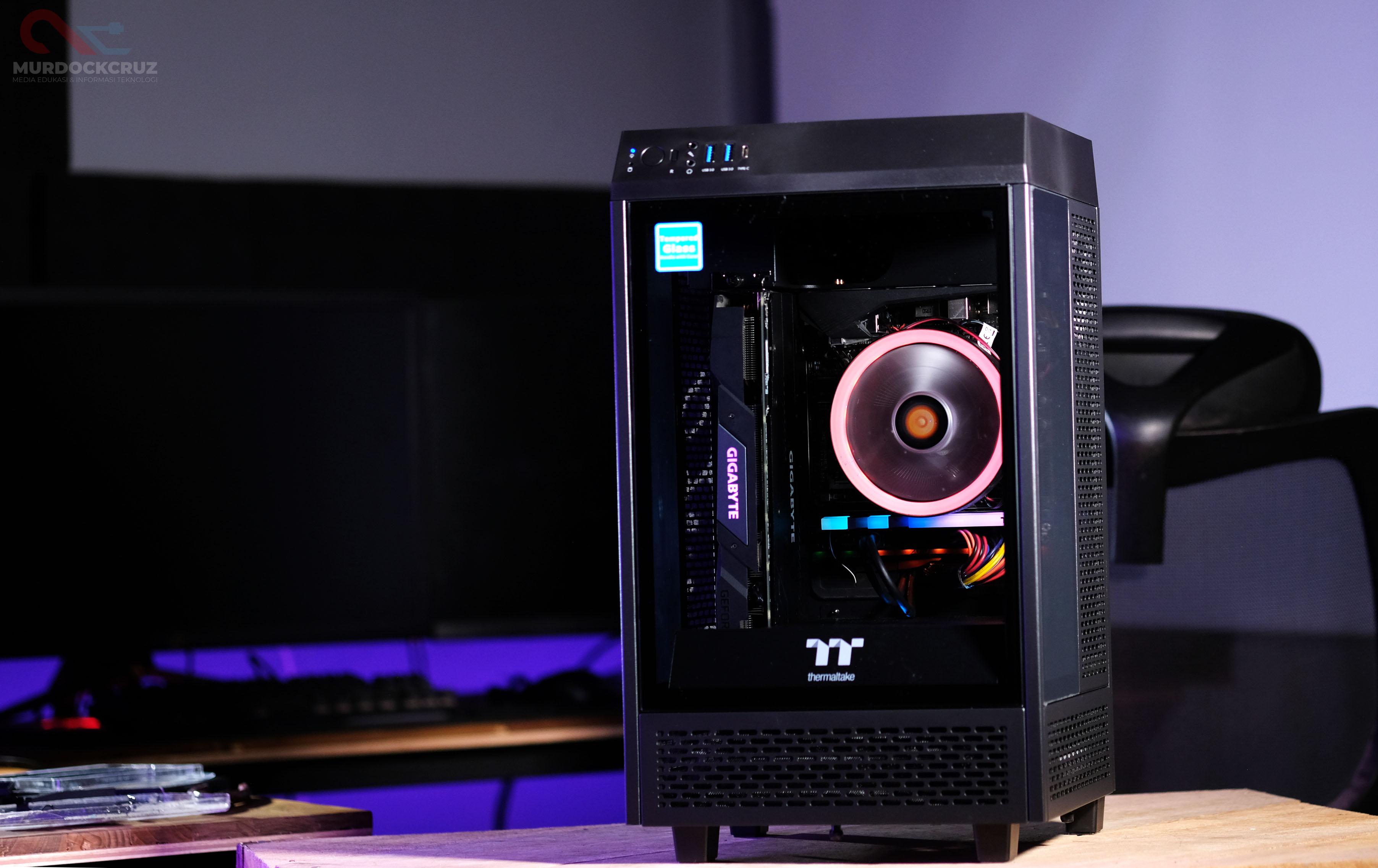 Thermaltake Tower 100 : Simple & Unik I Mini ITX Case Review - Murdockcruz