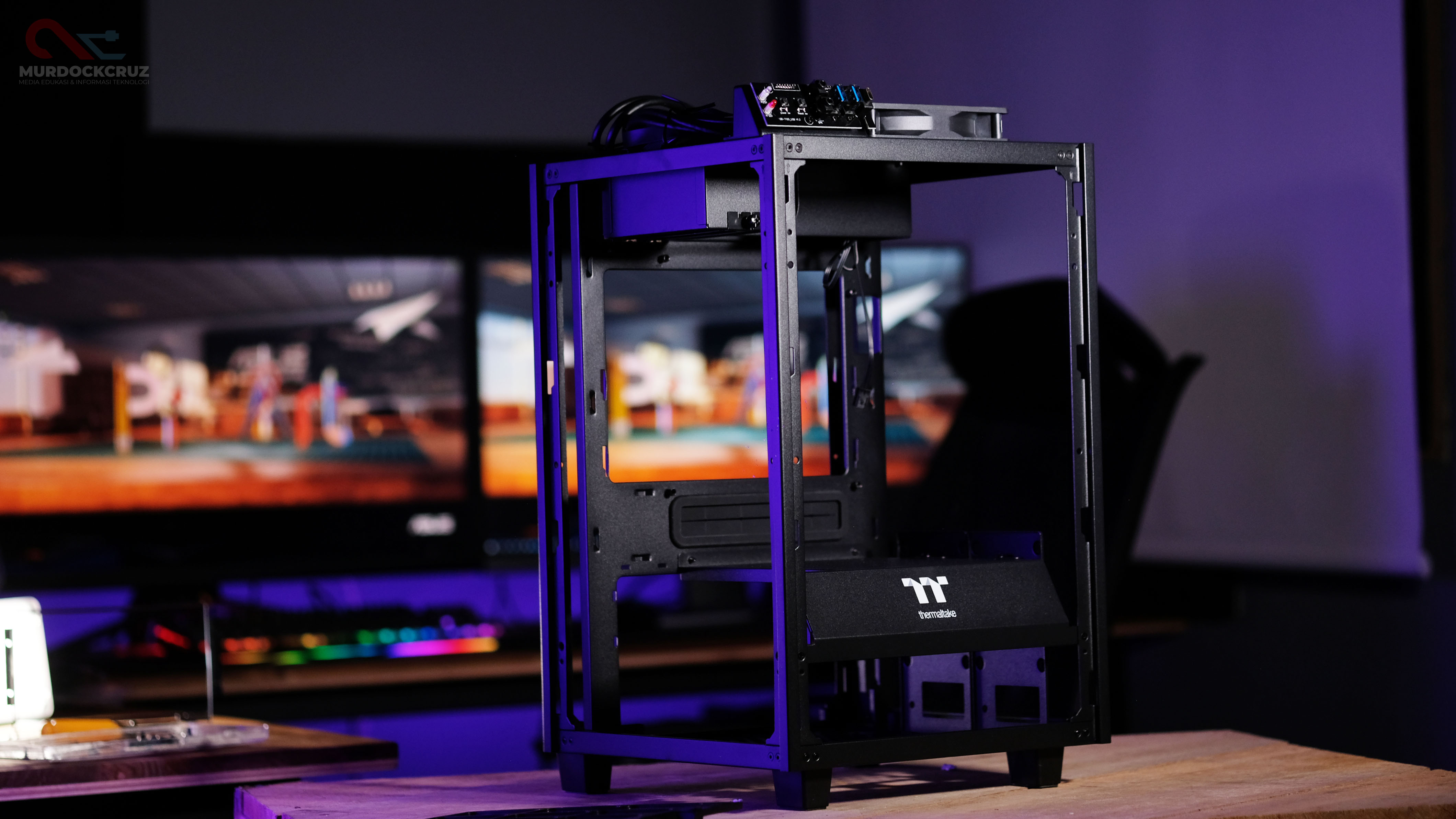 Thermaltake Tower 100 : Simple & Unik I Mini ITX Case Review - Murdockcruz