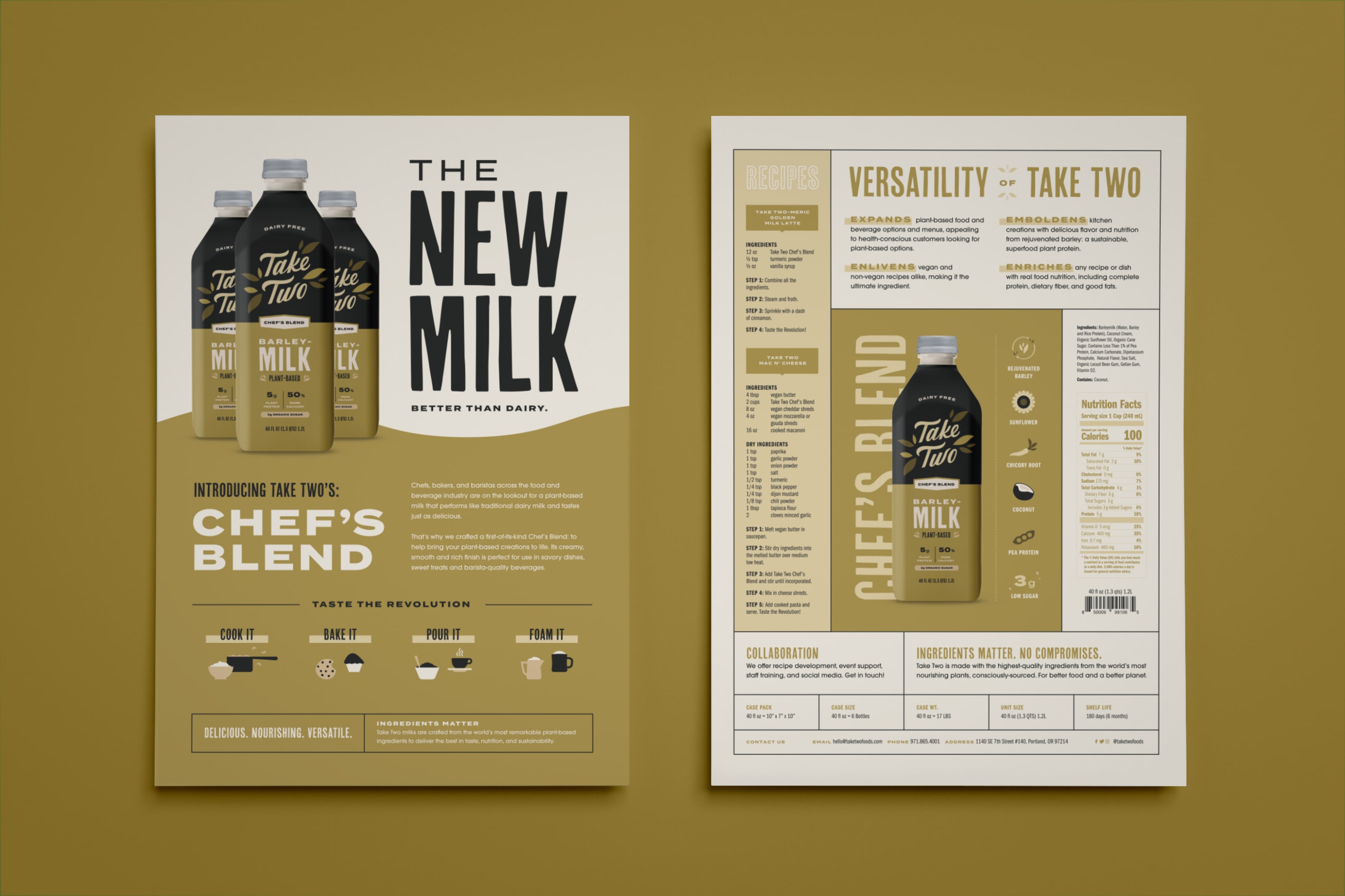 Take Two Foods - Murmur Creative