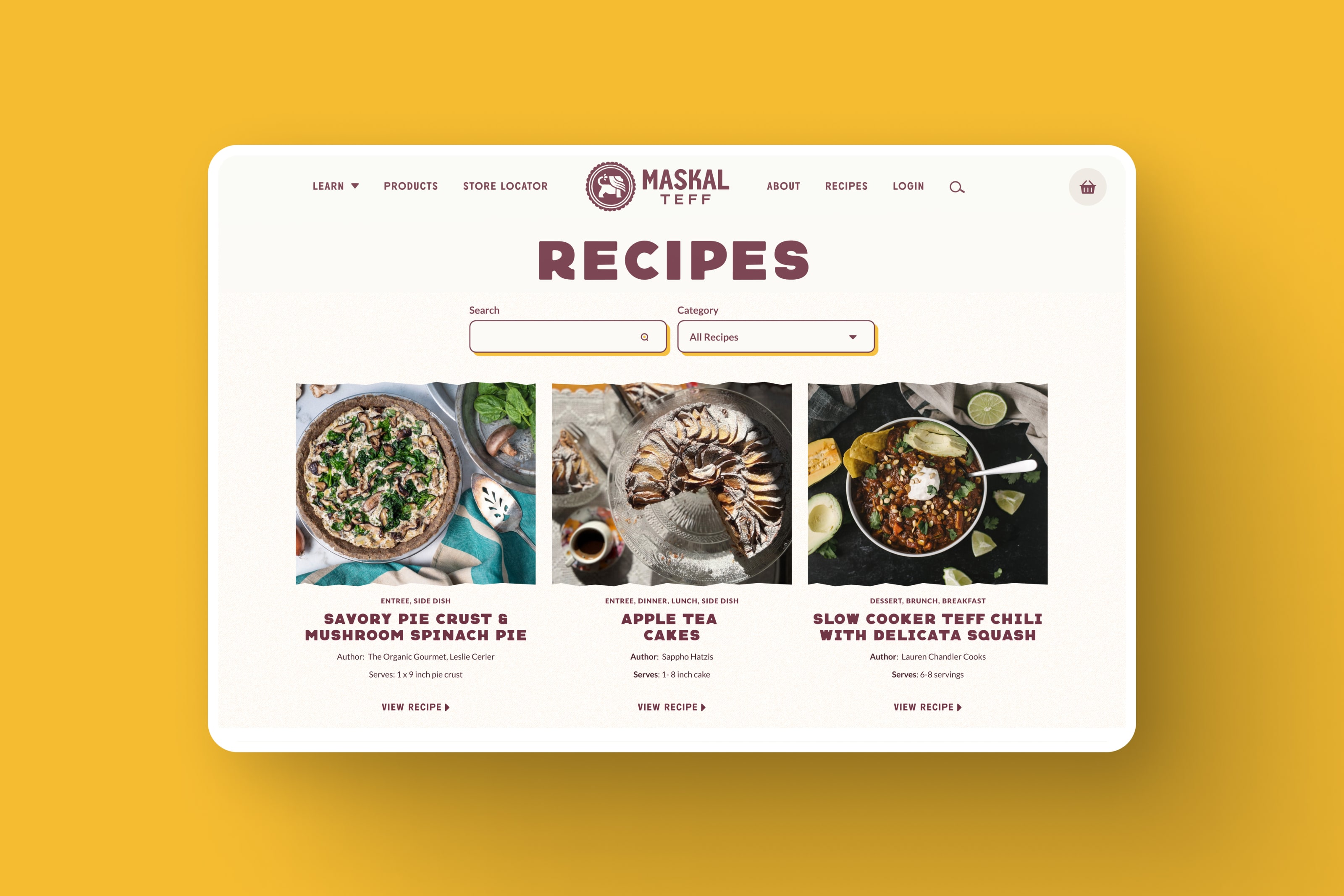 Ancient Grain Branding and Packaging - The Teff Company