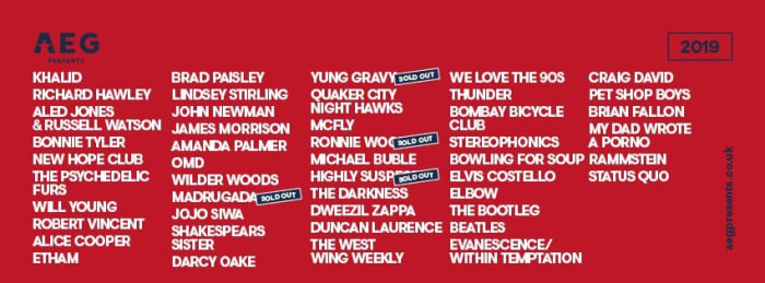 Manager, Touring at AEG Presents UK from London, England, UK or remotely