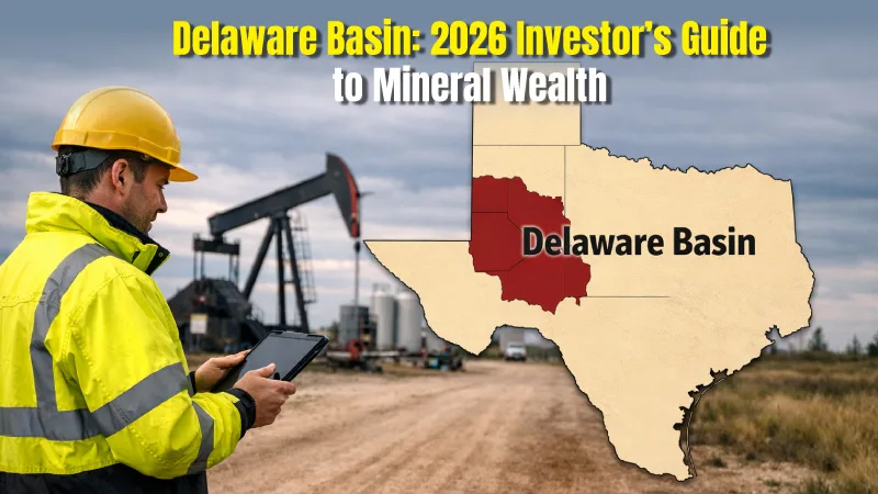 Delaware Basin: 2026 Investor’s Guide to Mineral Wealth