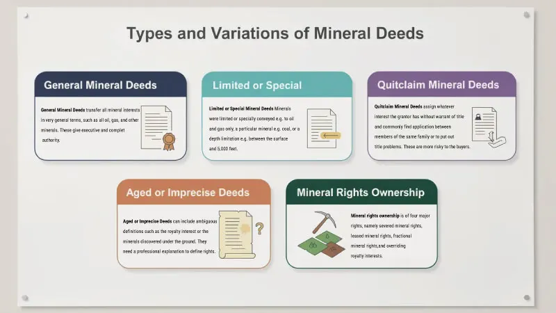 What Is a Mineral Deed and Why It Matters