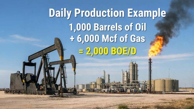 What is a Barrel of Oil Equivalent (BOE)? | Mineral View
