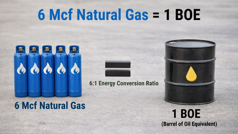 What is a Barrel of Oil Equivalent (BOE)? | Mineral View
