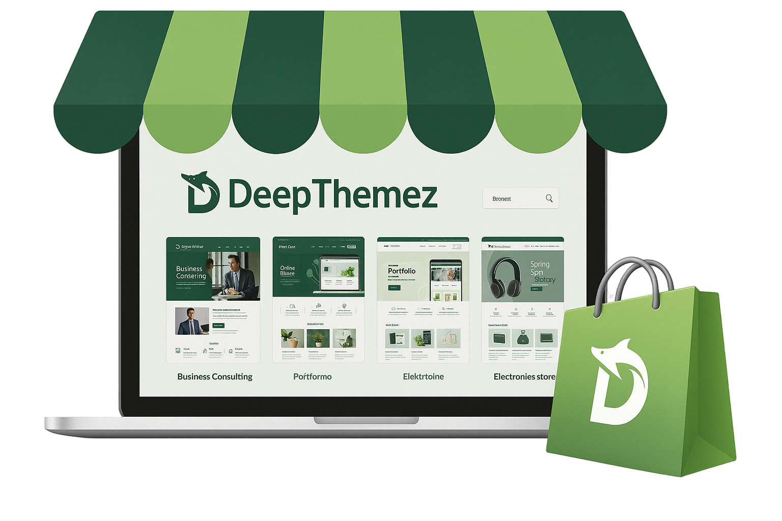 Next.js & React Themes | Deep Themez