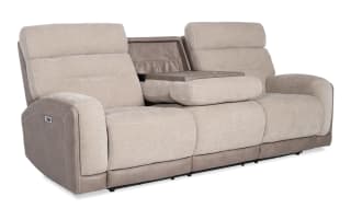 Phantom Beige 86'' Power Reclining Sofa | Bob's Discount Furniture ...