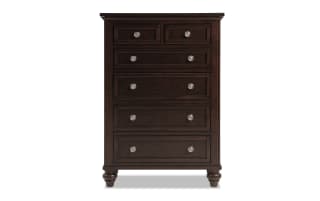 Portsmouth Cherry 6 Drawer Lift Top Chest | Bob's Discount Furniture ...