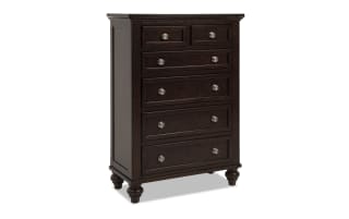 Portsmouth Cherry 6 Drawer Lift Top Chest | Bob's Discount Furniture ...