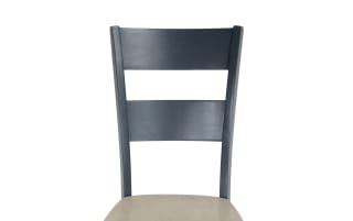 Blake Graphite & Gray Ladder Back Dining Chair | Bob's Discount ...