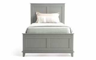 Chadwick Twin Gray Panel Bed | Bob's Discount Furniture & Mattress Store