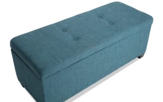 Bettie Teal Storage Bench & Ottoman Set | Bob's Discount Furniture ...
