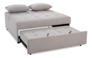 Chadwick Gray Futon | Bob's Discount Furniture & Mattress Store
