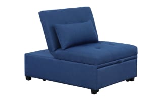 Evolution Blue Futon | Bob's Discount Furniture & Mattress Store