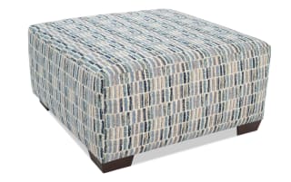 Dylan Slate Accent Ottoman | Bob's Discount Furniture & Mattress Store