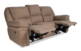 Rio Brown 89.5'' Power Reclining Sofa | Bob's Discount Furniture ...