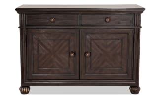 Regency Brown Solid Wood Server | Bob's Discount Furniture & Mattress Store