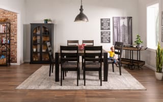 Canyon Gray Square Dining Table | Bob's Discount Furniture & Mattress Store