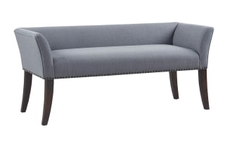 Madera Light Blue Bench | Bob's Discount Furniture & Mattress Store