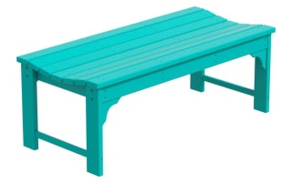 Paloma Turquoise Outdoor Bench | Bob's Discount Furniture & Mattress Store
