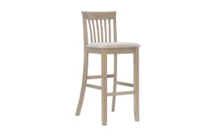 Craftsman Beige Slat Back Bar Height Stool | Bob's Discount Furniture ...