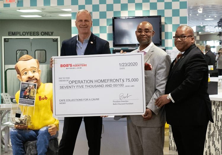 Bob’s Discount Furniture Donates $75,000 to Operation Homefront | Bob's ...