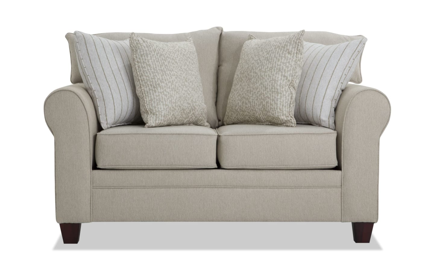 Laurel Beige 85 Sofa 65 Loveseat