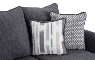 Everly Charcoal 98'' Sofa | Bob's Discount Furniture & Mattress Store