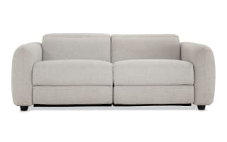 Moonlight Dove 84'' Power Reclining Loveseat with Power Headrest | Bob ...