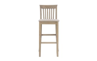 Craftsman Beige Slat Back Bar Height Stool | Bob's Discount Furniture ...