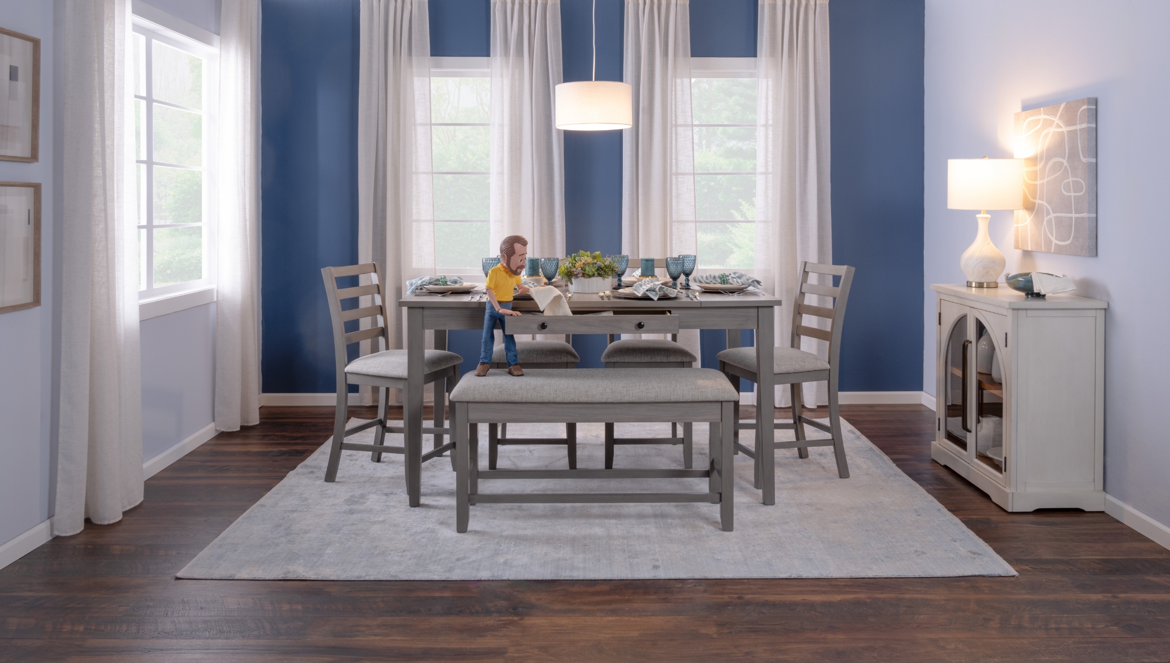 Bobs furniture store dining room sets store
