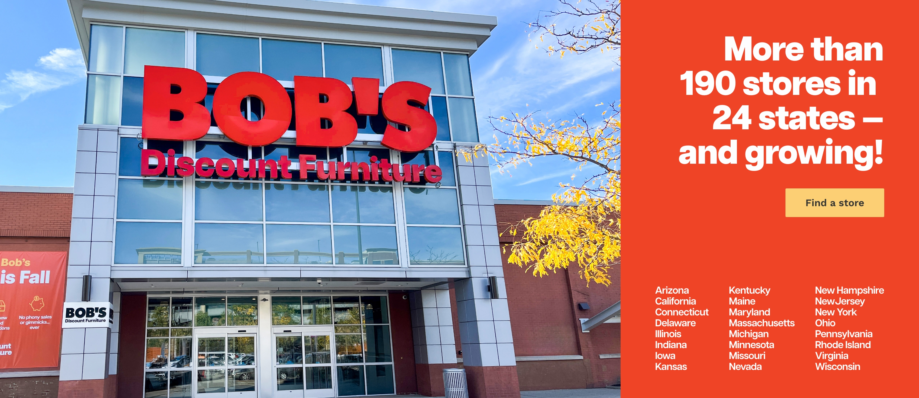 Bob's discount furniture website store