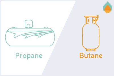 Quelle différence entre le propane et le butane
