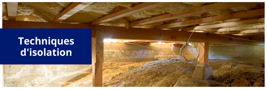 L'isolation du vide sanitaire : méthodes, coûts, matériaux isolants