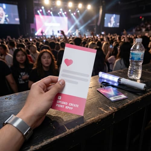Custom Kpop Ticket Printing | Design Concert & Event Tickets Online