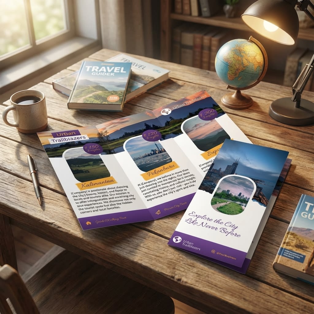 Custom Tri-Fold Brochures | Design & Print Online