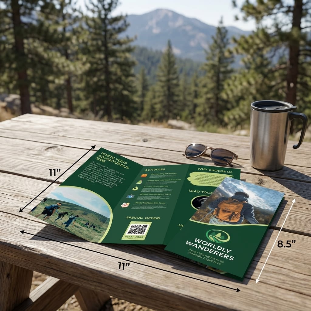 Custom Tri-Fold Brochures | Design & Print Online