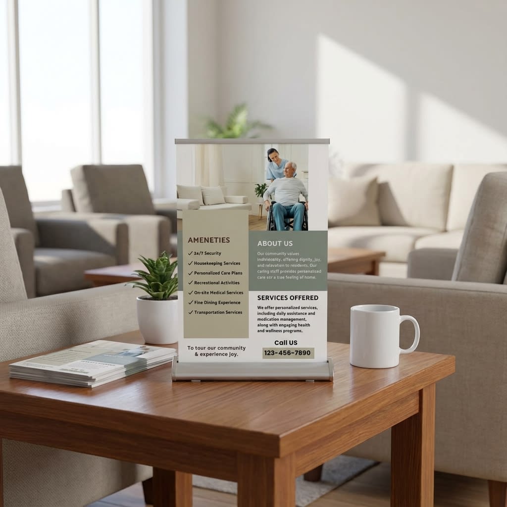 Custom Table Top Banners | Design & Print with Ease