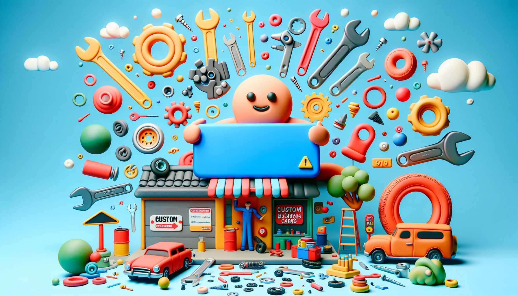 Rev up Your Business with Custom Auto Repair Business Cards ...